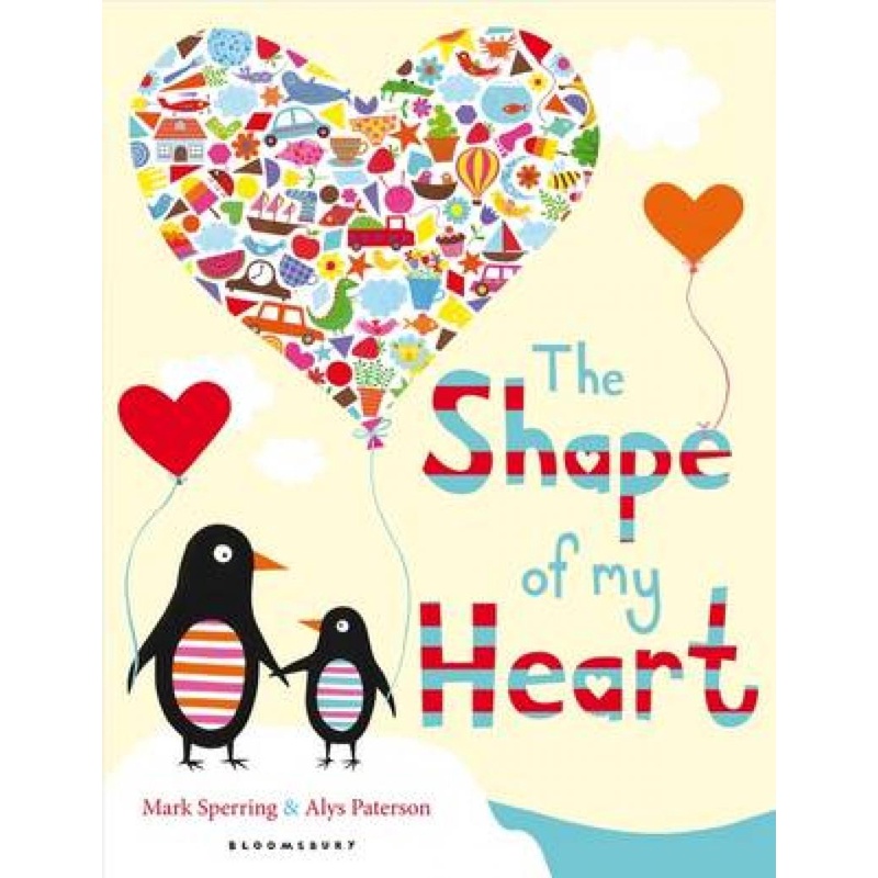 The Shape of My Heart 愛的形狀（平裝繪本） | 蝦皮購物