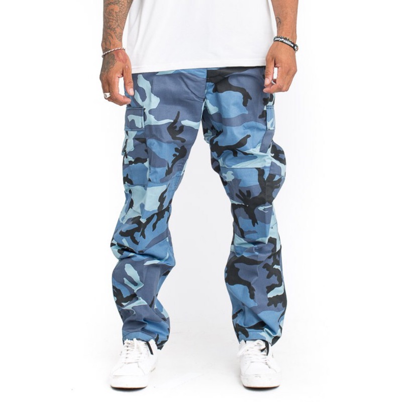 （現貨） Rothco SKY BLUE CAMO PANTS 7882 天空藍 長褲 | 蝦皮購物