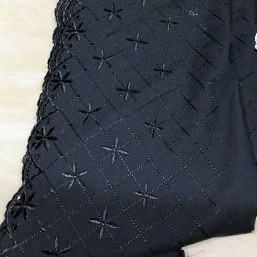 《iAsa愛莎の》手作材料 日單淡粉/黑色系棉布滌繡花邊diy洛麗塔娃衣服裝家居材料寬18cm | 蝦皮購物