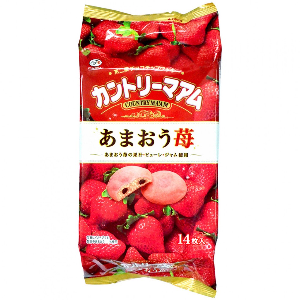 不二家 鄉村草莓餅乾(147g) | 蝦皮購物