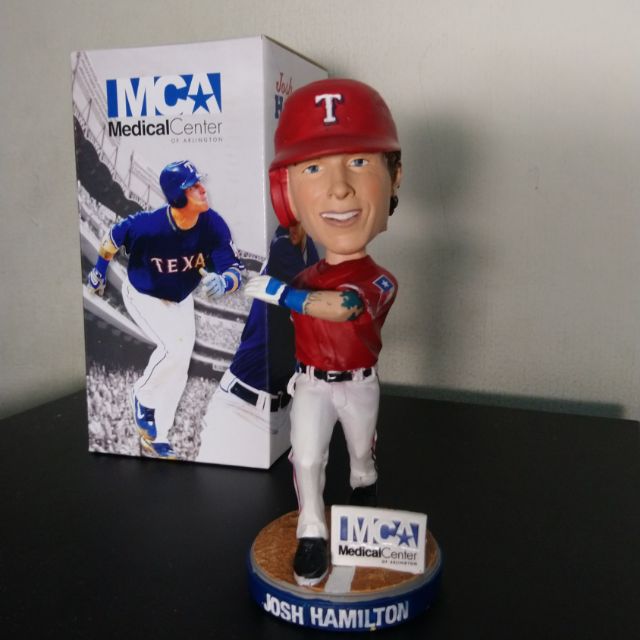 董大限定Josh Hamilton Bobblehead搖頭 | 蝦皮購物