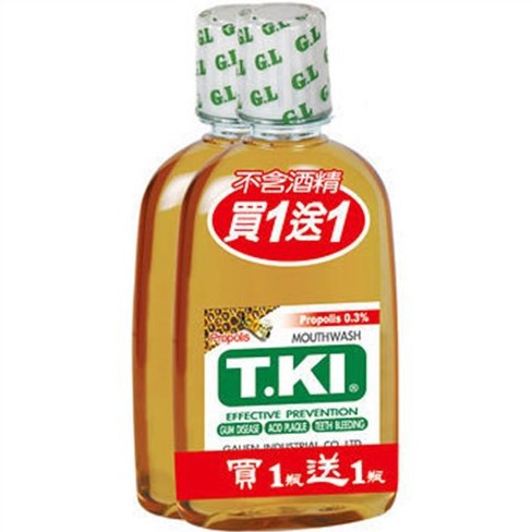 【TKI鐵齒】蜂膠漱口水 350ML/瓶 買1送1 | 蝦皮購物