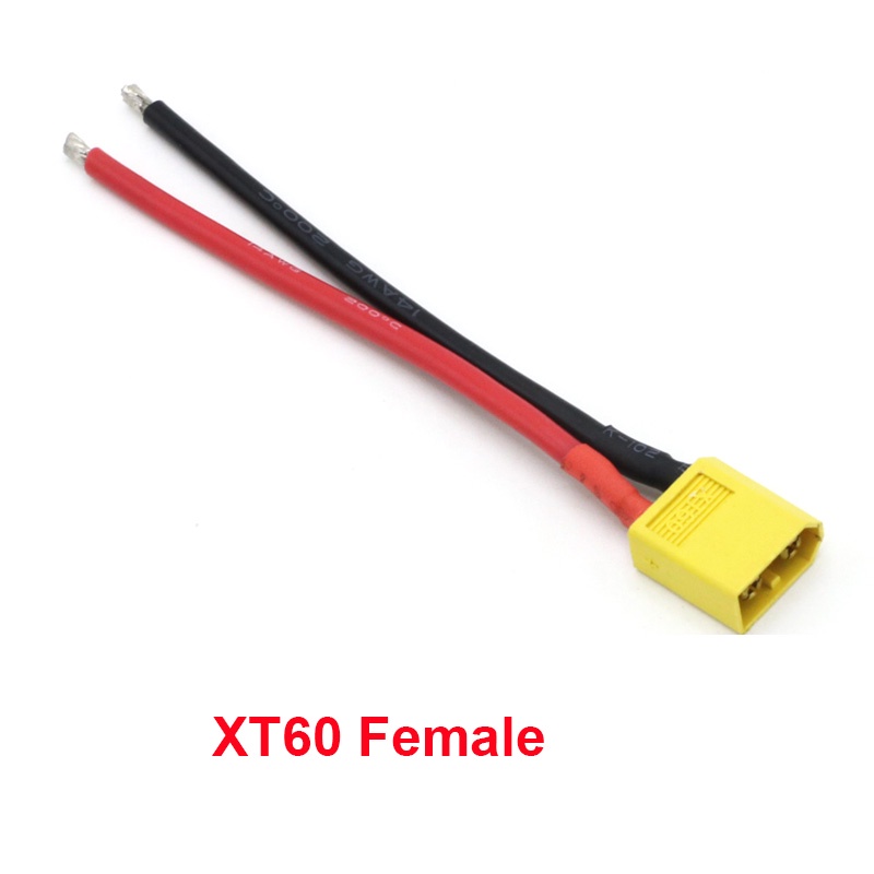 Xt60 XT30 T XT90 MPX TRX 插頭連接器公 / 母連接器插頭, 帶 14 / 18AWG 矽膠線 1 | 蝦皮購物