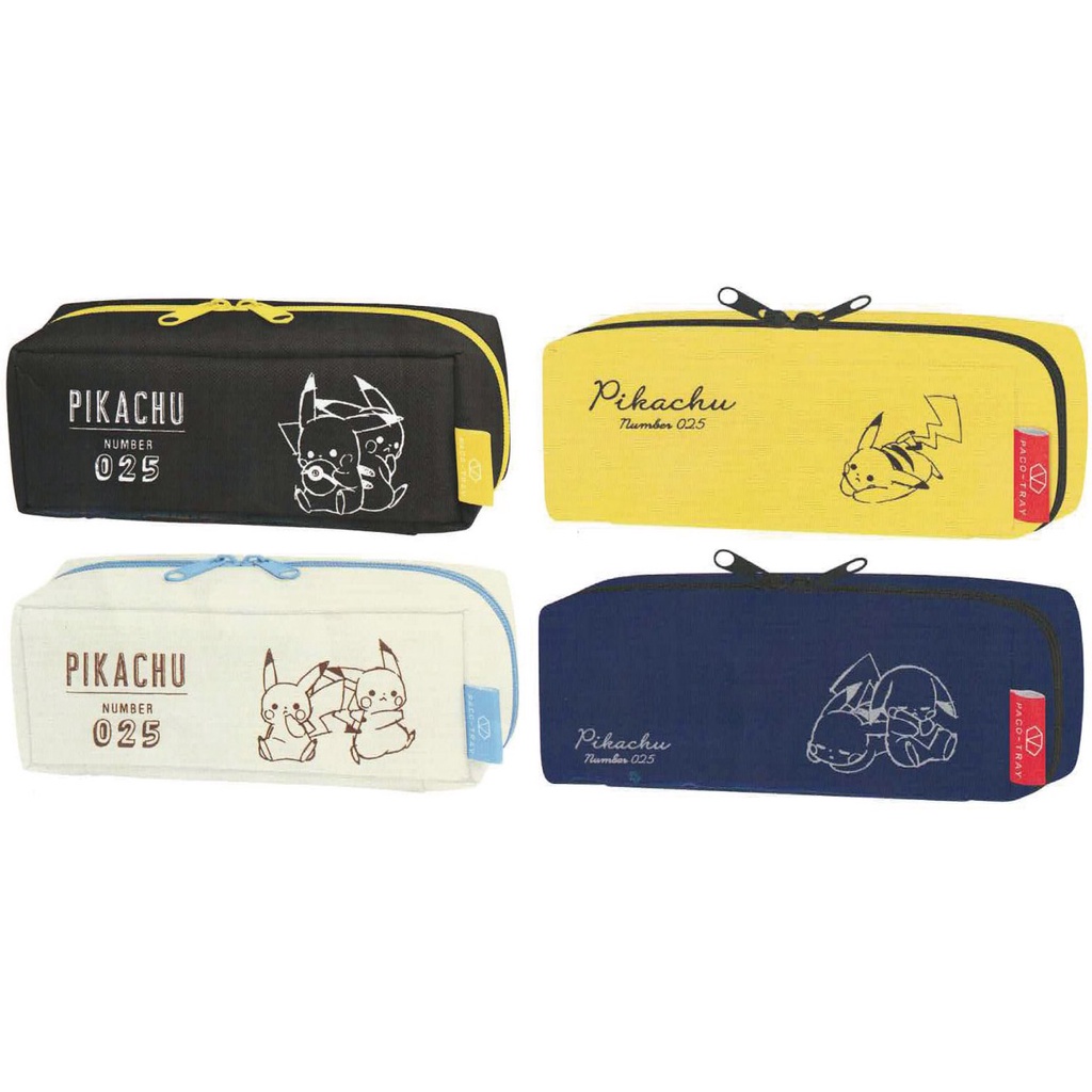 💥現貨在台💥日本 正版 PACO-TRAY 寶可夢 磁吸 鉛筆盒 托盤式 筆袋 展開式 皮卡丘 神奇寶貝 大容量 | 蝦皮購物