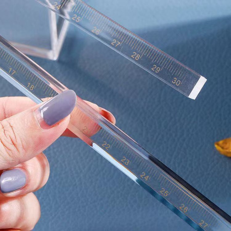 亞克力#四方直尺#15cm#30cm#學生文具#考研#劃線尺#繪圖測量高尺子工程尺 | 蝦皮購物