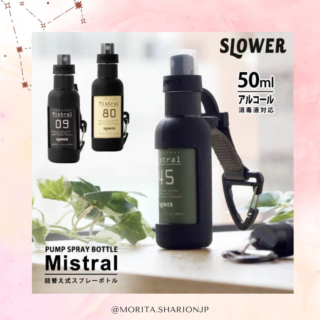 ♥《☀MSinJP。日本 預購 現貨 SLOWER PUMP SPRAY BOTTLE Mistral 酒精噴霧瓶(小) | 蝦皮購物