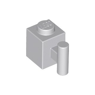 LEGO 樂高 零件 2921 6170569 淺灰色 帶握把 握把 基本磚 1x1 4225532 | 蝦皮購物