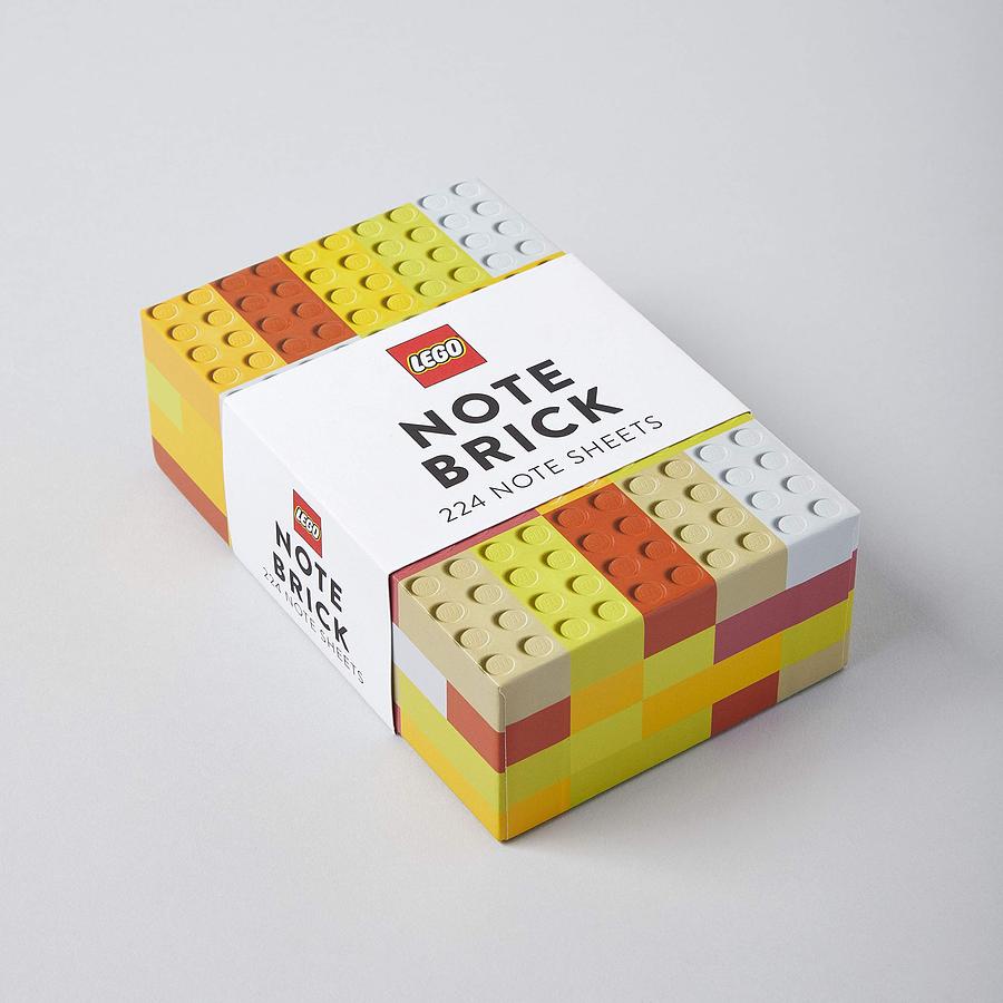 CHRONICLE LEGO Note Bricks/ Yellow-Orange eslite誠品 | 蝦皮購物