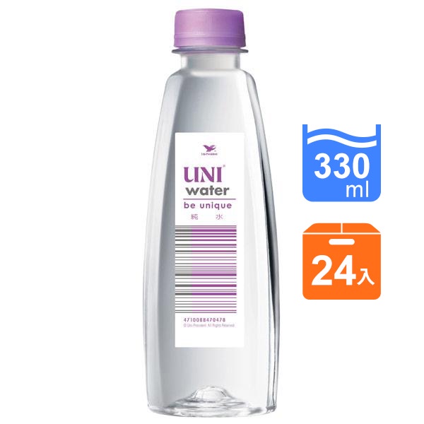 【宅配免運】【UNI】Water純水330mlx24入/箱 會議水/招待水/活動水/礦泉水 | 蝦皮購物
