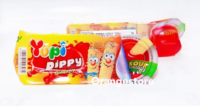 [蝦皮代開電子發票] YUPI 呦皮沾醬薯條QQ軟糖 18入 | 蝦皮購物