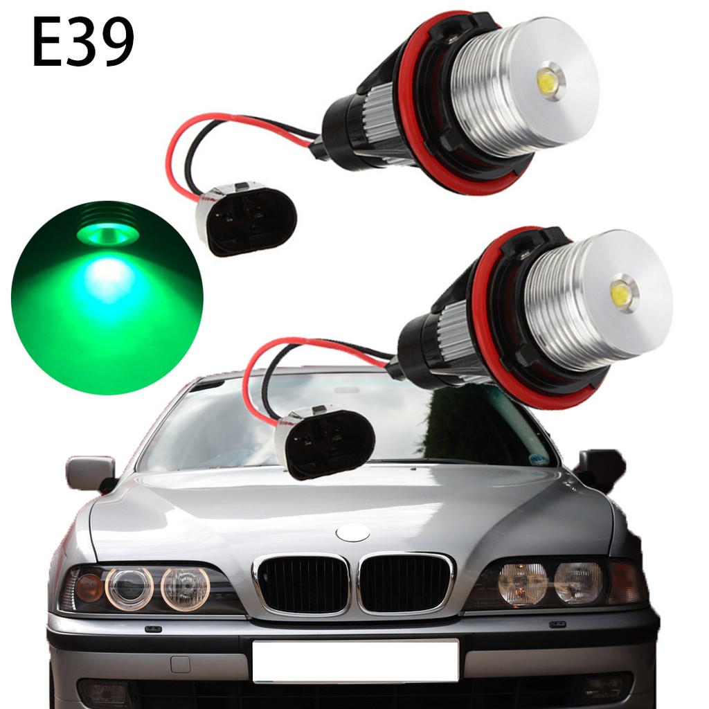 天使眼 5W 綠光 E39 E53 E60 E61 E65 E83 E87 天使眼小燈 LED汽車燈 行燈適用 | 蝦皮購物