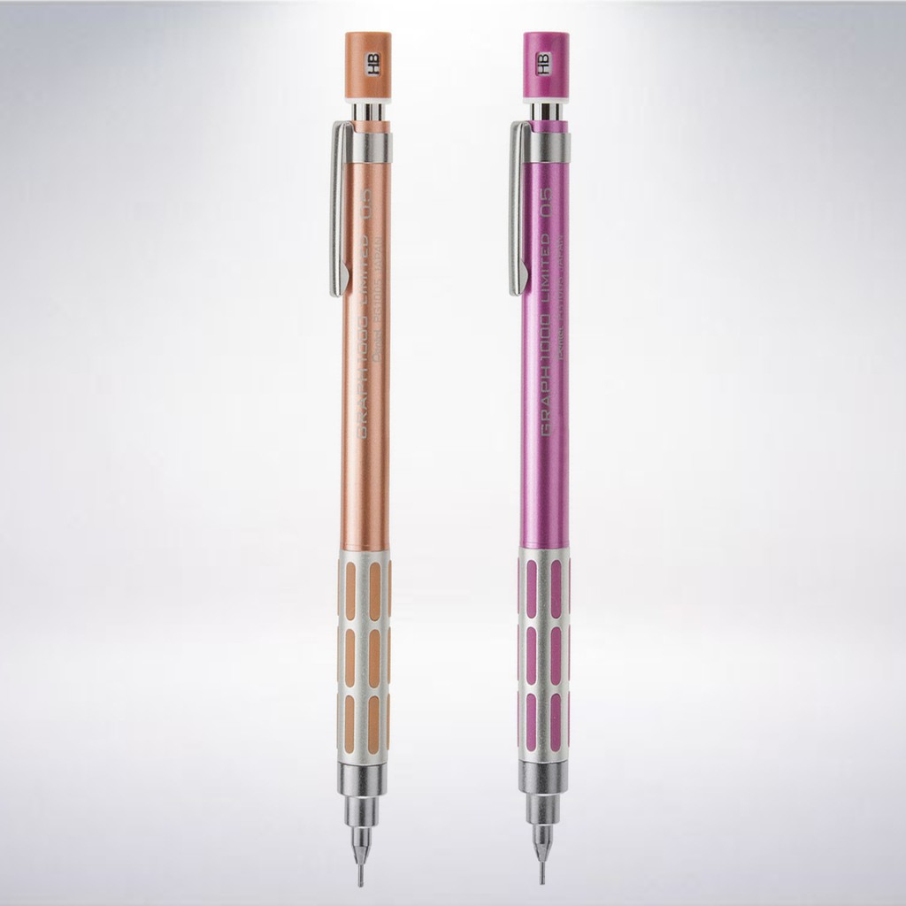 日本 飛龍文具 Pentel GRAPH 1000 製圖自動鉛筆: 金屬色限定版 | 蝦皮購物