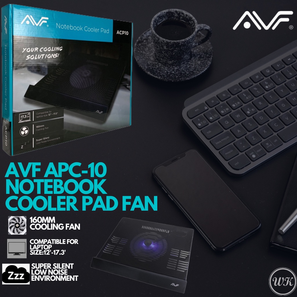 【AVF】筆記本散熱墊風扇【WK】 | 蝦皮購物
