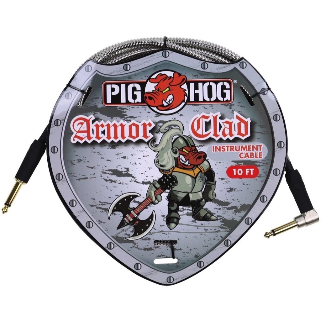 【硬地搖滾】Pig Hog│Armor Clad│金屬外皮 10ft 雙直頭/IL頭導線 3M PHAC-10/PHAC | 蝦皮購物