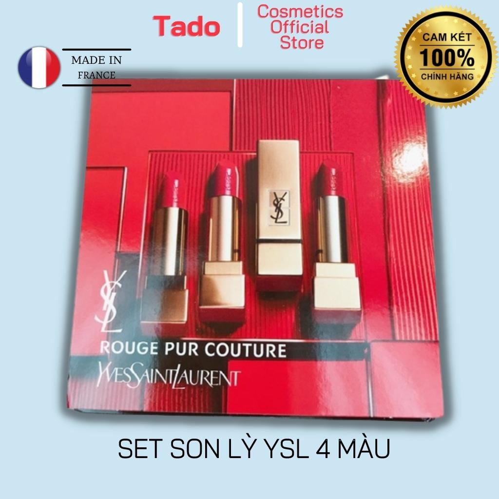 YSL Rouge Pur Couture啞光口紅樣品套裝4款日常熱撞色N1、N21、N 1966、N156輕薄不干唇 | 蝦皮購物