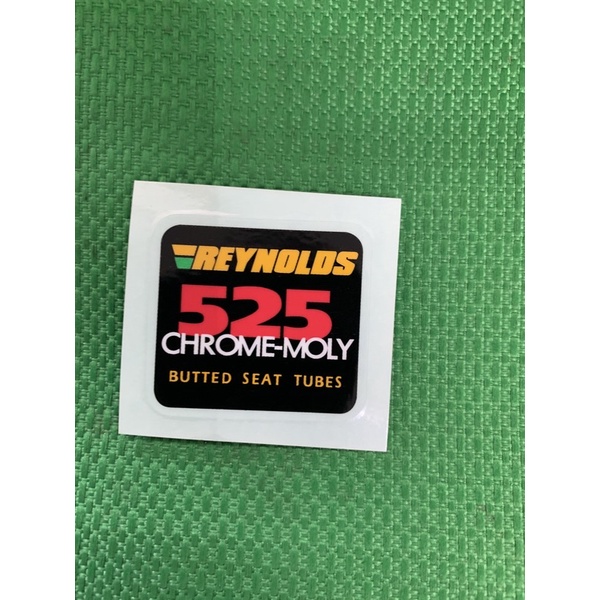 [ㄚ順雜貨鋪] REYNOLDS 525 車架材質標, 自黏標 單張:50元 | 蝦皮購物