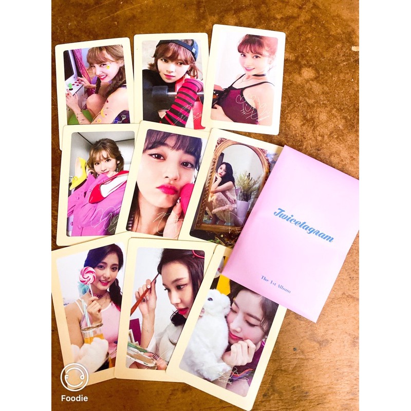 韓居🇰🇷限量現貨特典TWICE - VOL.1 [TWICETAGRAM] 特典 預購特典 特典卡 特典小卡 | 蝦皮購物