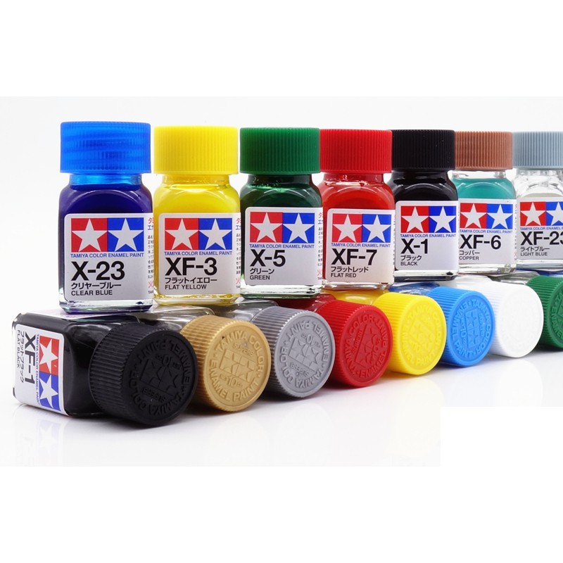 TAMIYA 琺瑯漆 油性漆 (X-1 至 X-28) X1 ~ X28 田宮 | 蝦皮購物