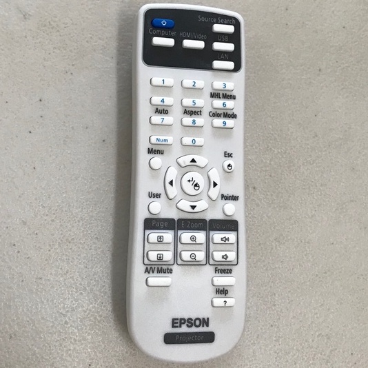 全新EPSON投影機系列遙控器適用EB-2250U/EB-2265U/EB-5530U | 蝦皮購物