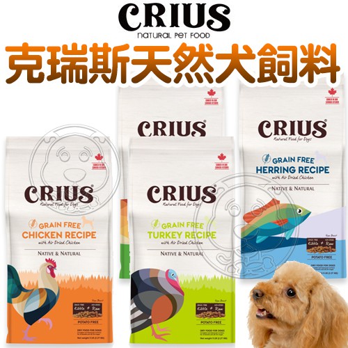 📣快速出貨🚀》CRIUS 克瑞斯天然無榖狗飼料 貓飼料 雞肉 火雞肉 白鮭魚 羊肉 1LB | 蝦皮購物
