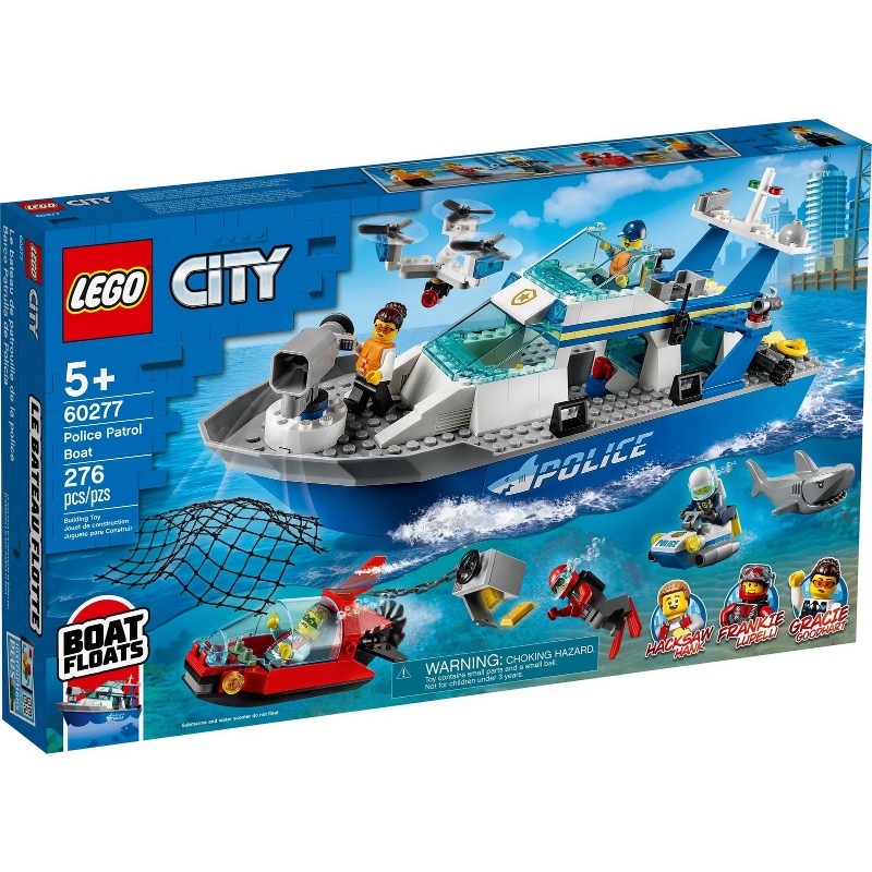 LEGO 60277 警用巡邏艇 城市 | 蝦皮購物
