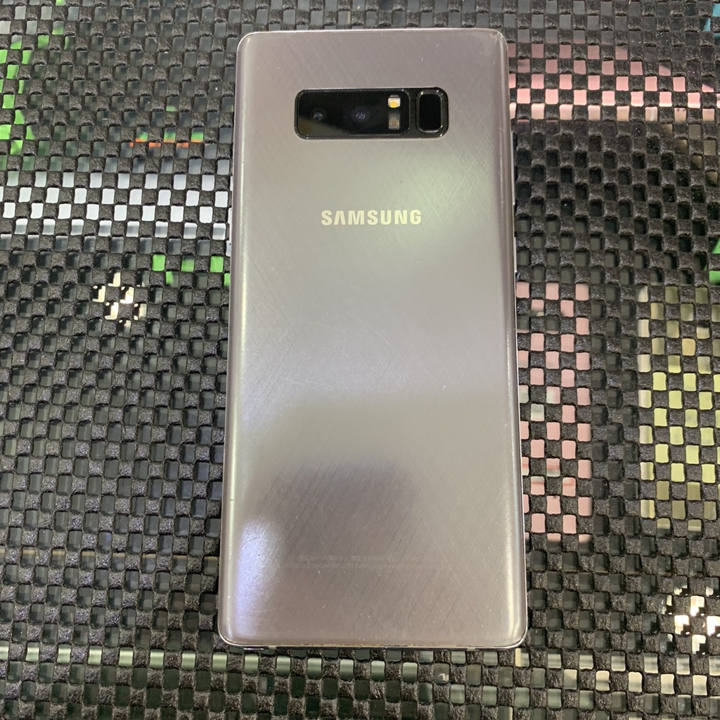 %台機店 三星 SAMSUNG Note8 6G 64G 紫灰 6.3吋 零件機 二手機 實體店 板橋 台中 竹南 | 蝦皮購物