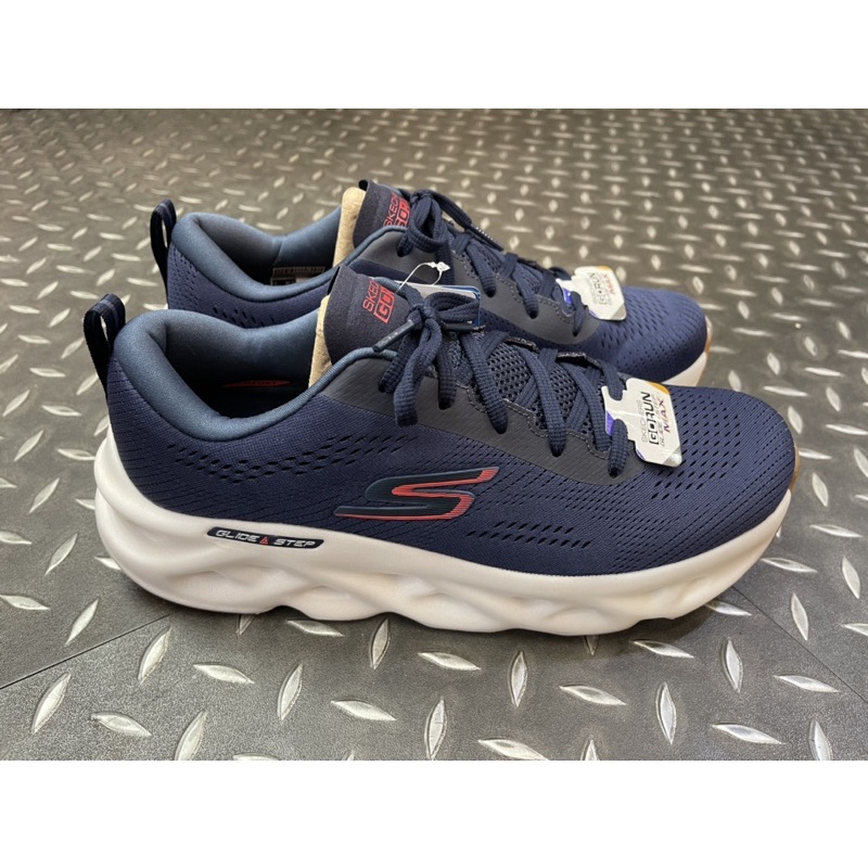 藍紅 SKECHERS GO RUN GLIDE-STEP MAX 慢跑鞋 | 蝦皮購物