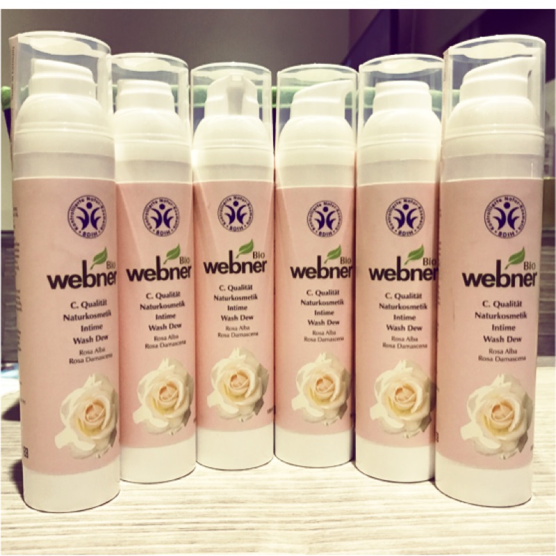 【德國有機webner葦柏納】bio白玫瑰私密潔淨香露 | 蝦皮購物