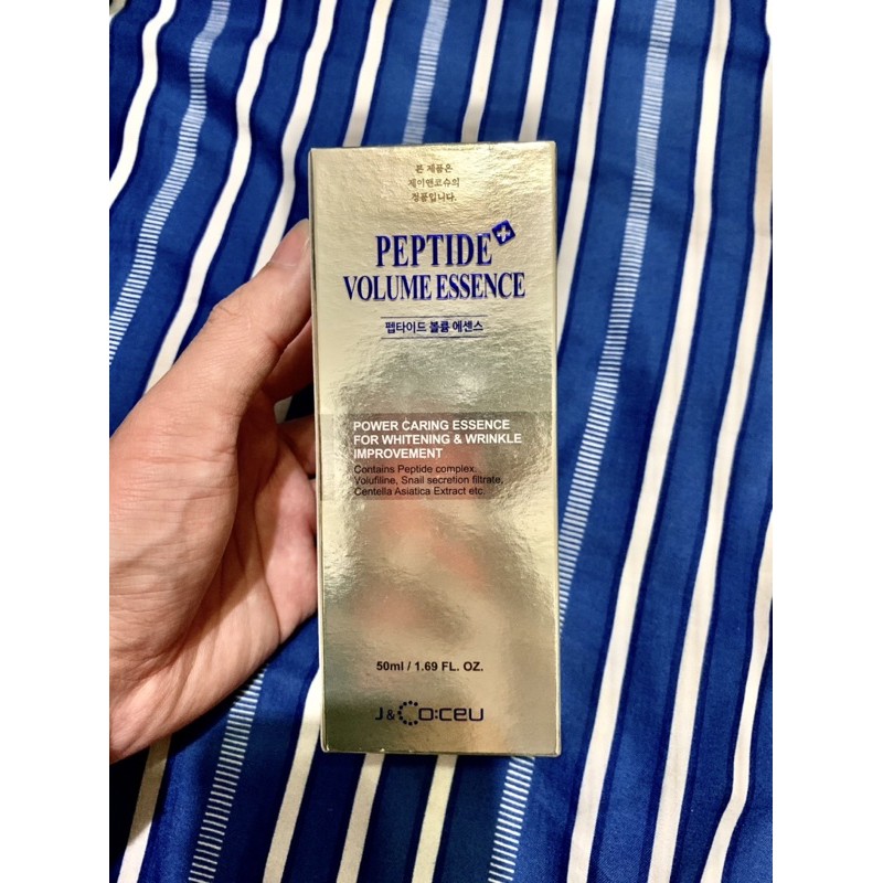 韓國最新科技Peptide Volume Essence 勝肽精華液 (塗抹式肉毒素) | 蝦皮購物