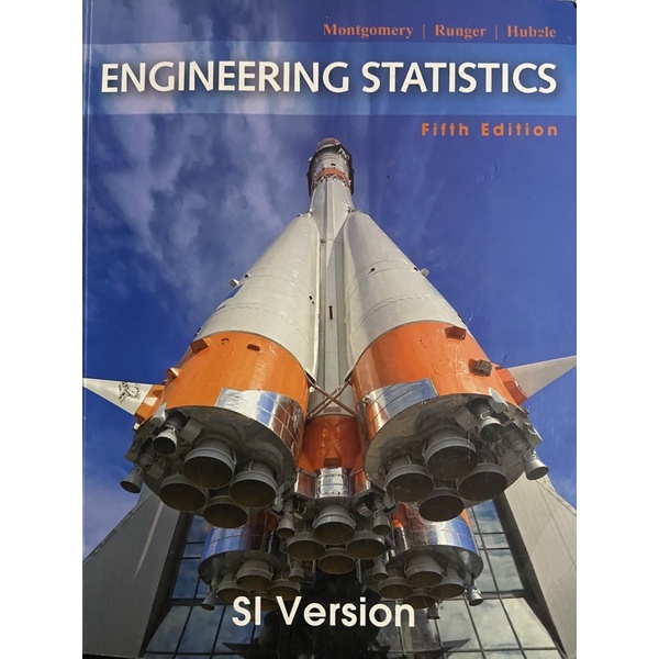 統計學 Engineering Statistics SI Version fifth edition(二手） | 蝦皮購物