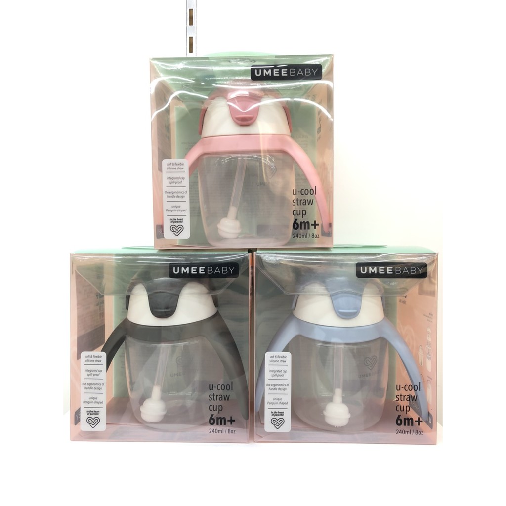 【愛噗噗】荷蘭 UMEE U-Cool 企鵝吸管杯 240ml／360ml | 蝦皮購物