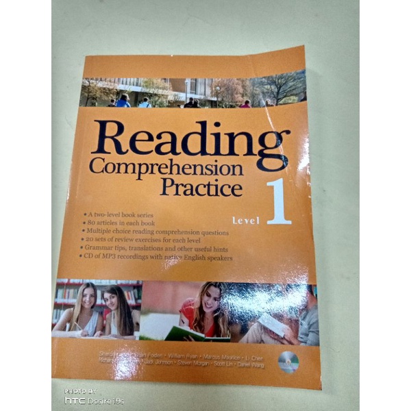 Reading Comprehension Practice1附光碟 (二手品項很新,內文無筆記，封面有折到，書況如附圖 | 蝦皮購物