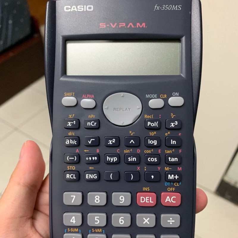 Casio fx-350MS工程計算機 | 蝦皮購物