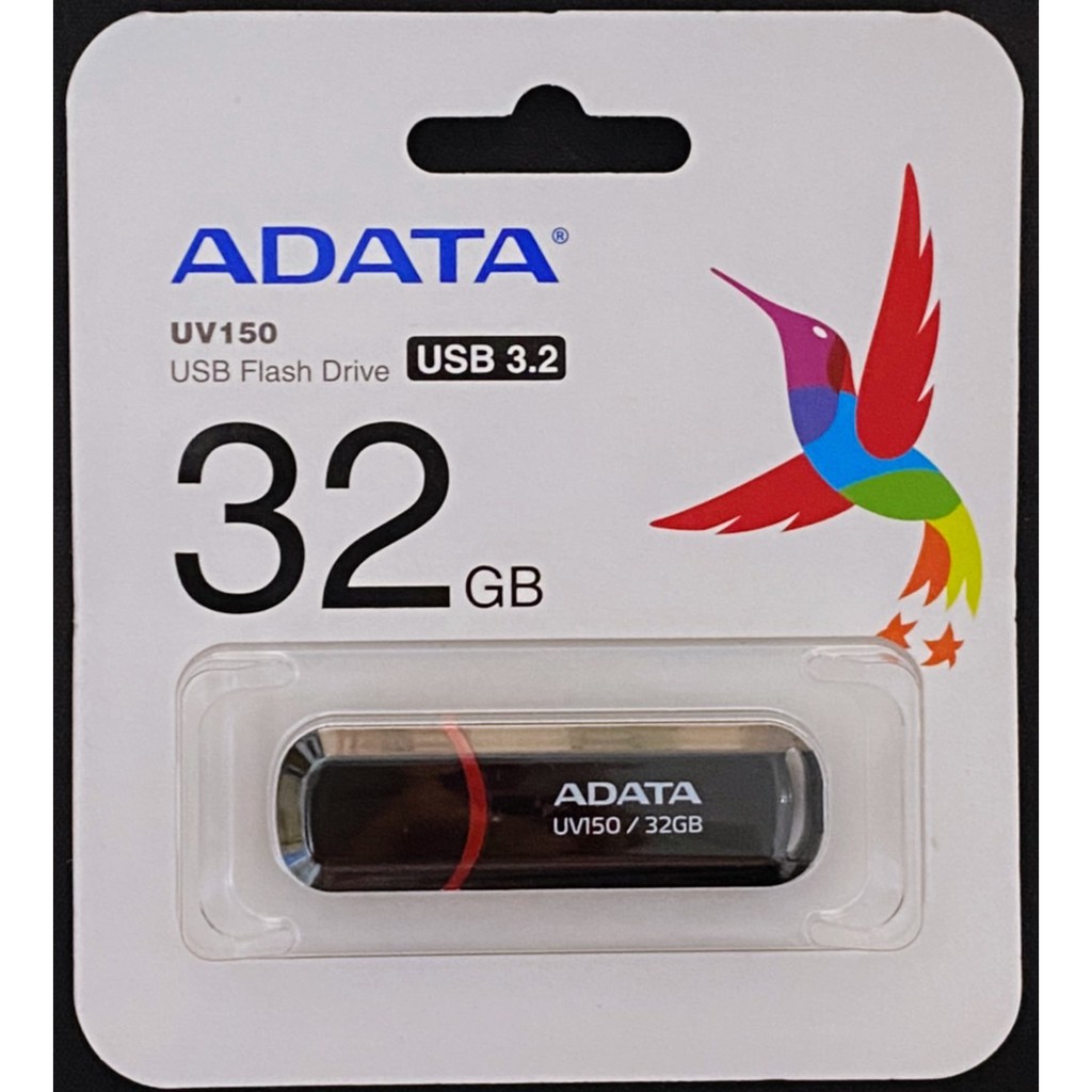 含稅開發票台灣公司貨 ADATA 威剛 32G 隨身碟 USB3.2 UV150 32G 五年保 | 蝦皮購物