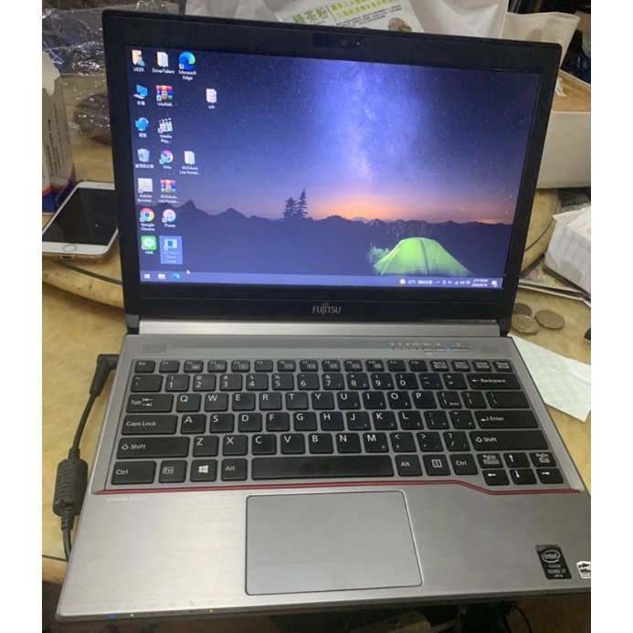 富士通 Fujitsu Lifebook E734 14吋 四核 i7-4600M 4G 256G SSD Win10 | 蝦皮購物