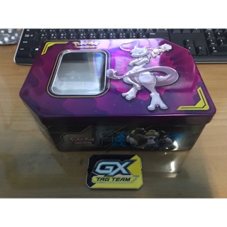 PTCG 美版 超夢TT鐵盒 TT GX板 金屬板 | 蝦皮購物