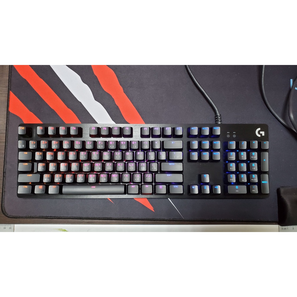 Logitech G G512 電競鍵盤 青軸 RGB 機械鍵盤-過保 | 蝦皮購物