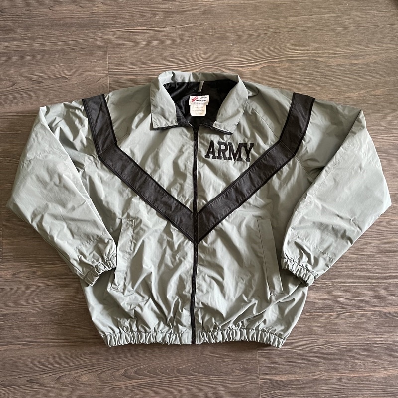 【現貨尺寸S-L】美軍公發US ARMY IPFU Jacket 美軍公發 體能訓練服（陸軍灰）外套 夾克 | 蝦皮購物