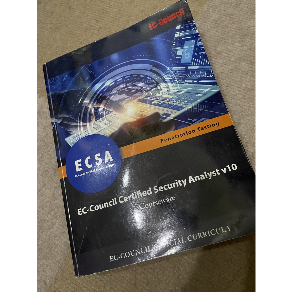 EC-Council ECSA V10 二手書 | 蝦皮購物