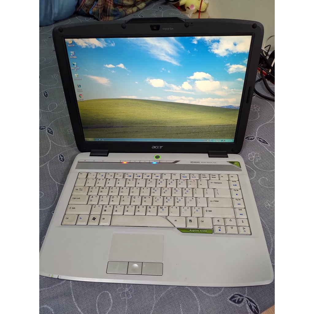二手 宏碁 ACER Aspire 4720Z HDD160G 奔騰雙核心 記憶體2G 筆記型電腦 筆電 XP系統 | 蝦皮購物