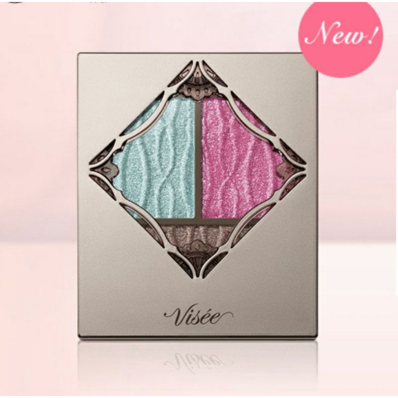 KOSE 高絲 Visee 幻光稜鏡眼影盒3g-Visee史上最高光輝度實現維納斯女神般閃閃動人的雙眸! | 蝦皮購物