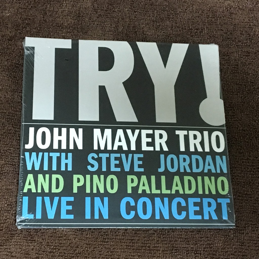 John Mayer Trio - Try 約翰梅爾三重奏 / 現場錄音特輯 全新美版 | 蝦皮購物