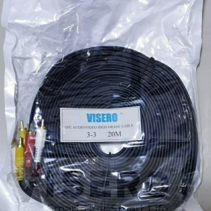 Rca 電纜 RCA 電纜 / AV 電纜 20M 插孔 3 至 3 Visero | 蝦皮購物