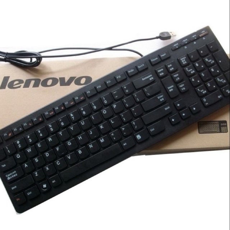 鍵盤 全新 Lenovo 鍵盤 有線鍵盤 Lenovo Calliope USB Keyboard Black | 蝦皮購物
