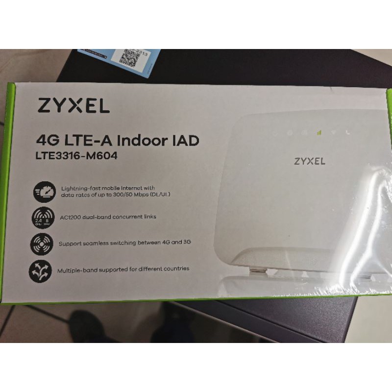 全新Zyxel LTE3316-M604 4G寬頻路由器 | 蝦皮購物