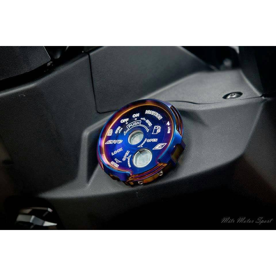 阿欽賣場 EPIC 鍍鈦 鎖頭蓋 勁戰 BWS GTRAERO FORCE SMAX 皆可安裝 | 蝦皮購物