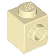 LEGO 樂高 零件 87087 砂色 米色 4579260 1x1 轉向磚 側接轉向磚 顆粒磚 | 蝦皮購物