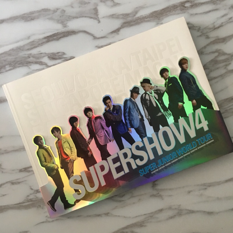 SUPER SHOW4 寫真書(內頁含親簽） | 蝦皮購物