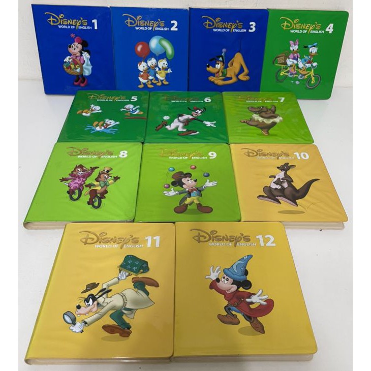 寰宇迪士尼美語 Basic ABC's 主課程 12片DVD （有字幕版本） Straight play Disney | 蝦皮購物
