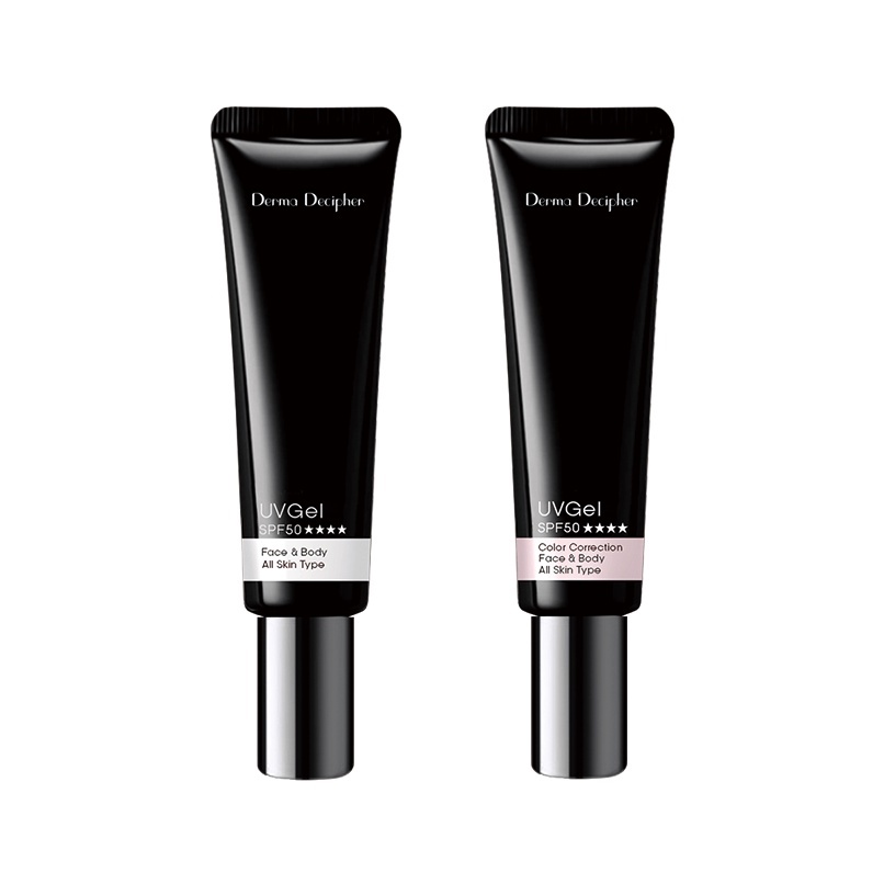 DERMA DECIPHER 皮膚解密 清透光感/潤色防曬凝膠 UV Gel SPF50★★★★ 60ml | 蝦皮購物